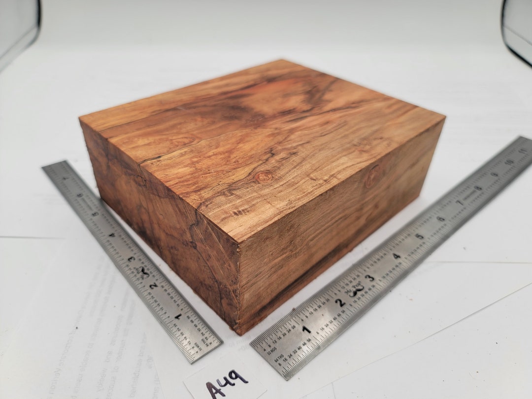 Curly Spalted Maple Blank 6.5x5.5x2.75 - Etsy