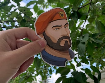 BRIMSTONE VALORANT Sticker Daddy Brim, Brimstone Pack - Etsy