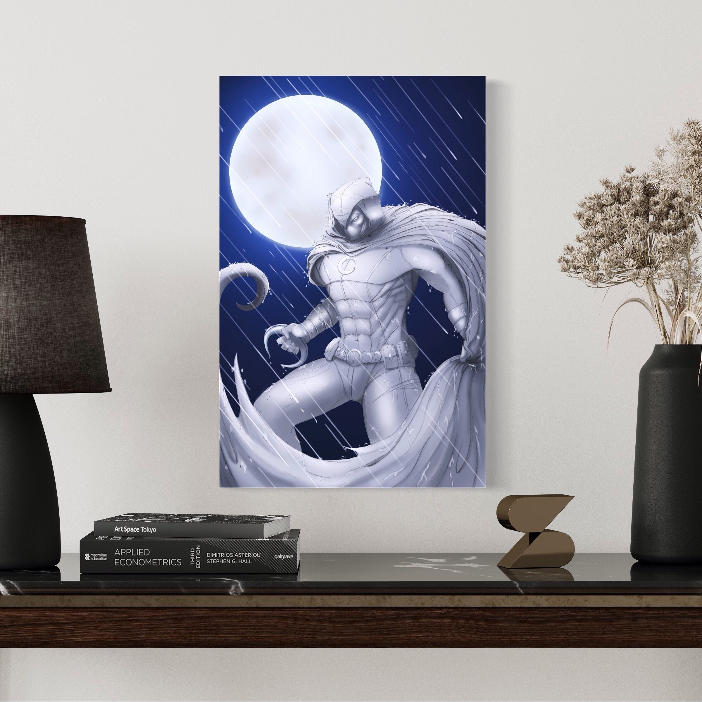 Moonknight Art Print Marvel Poster - Etsy