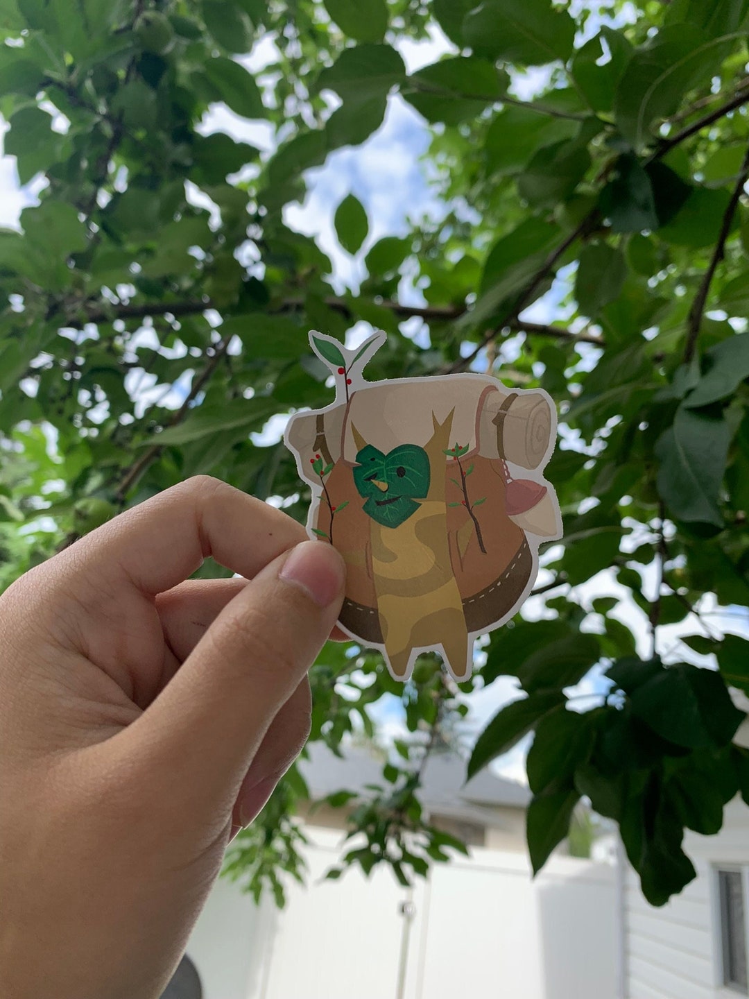 Korok Sticker | Zelda Sticker | Tears of the Kingdom Sticker - Etsy