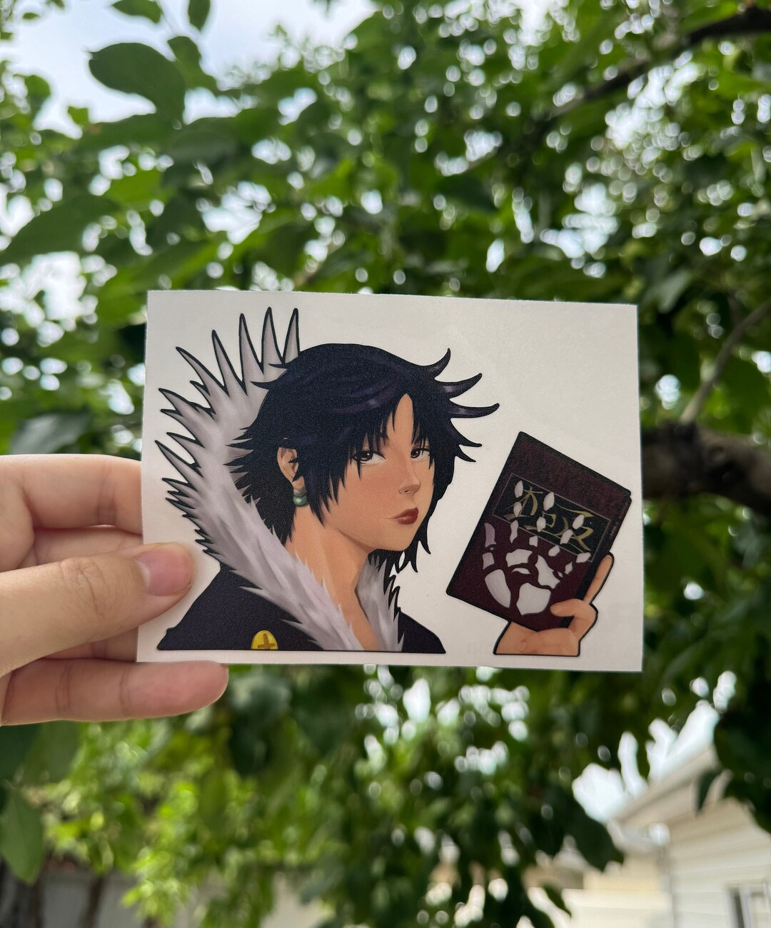 Anime Sticker | Anime Phantom Troupe Leader | Anime Car Vinyl Decal ...