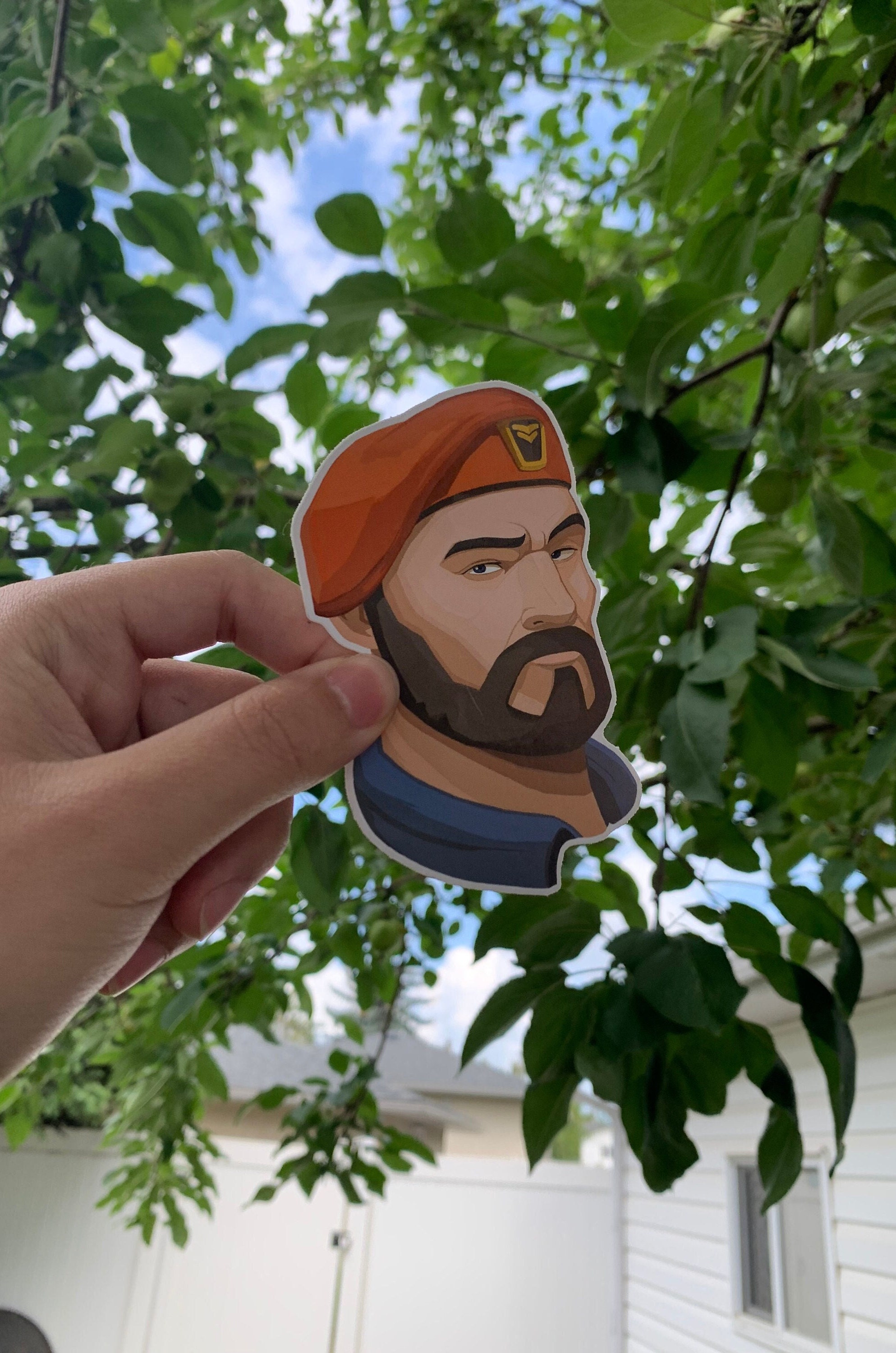 Brimstone Sticker Valorant Sticker - Etsy