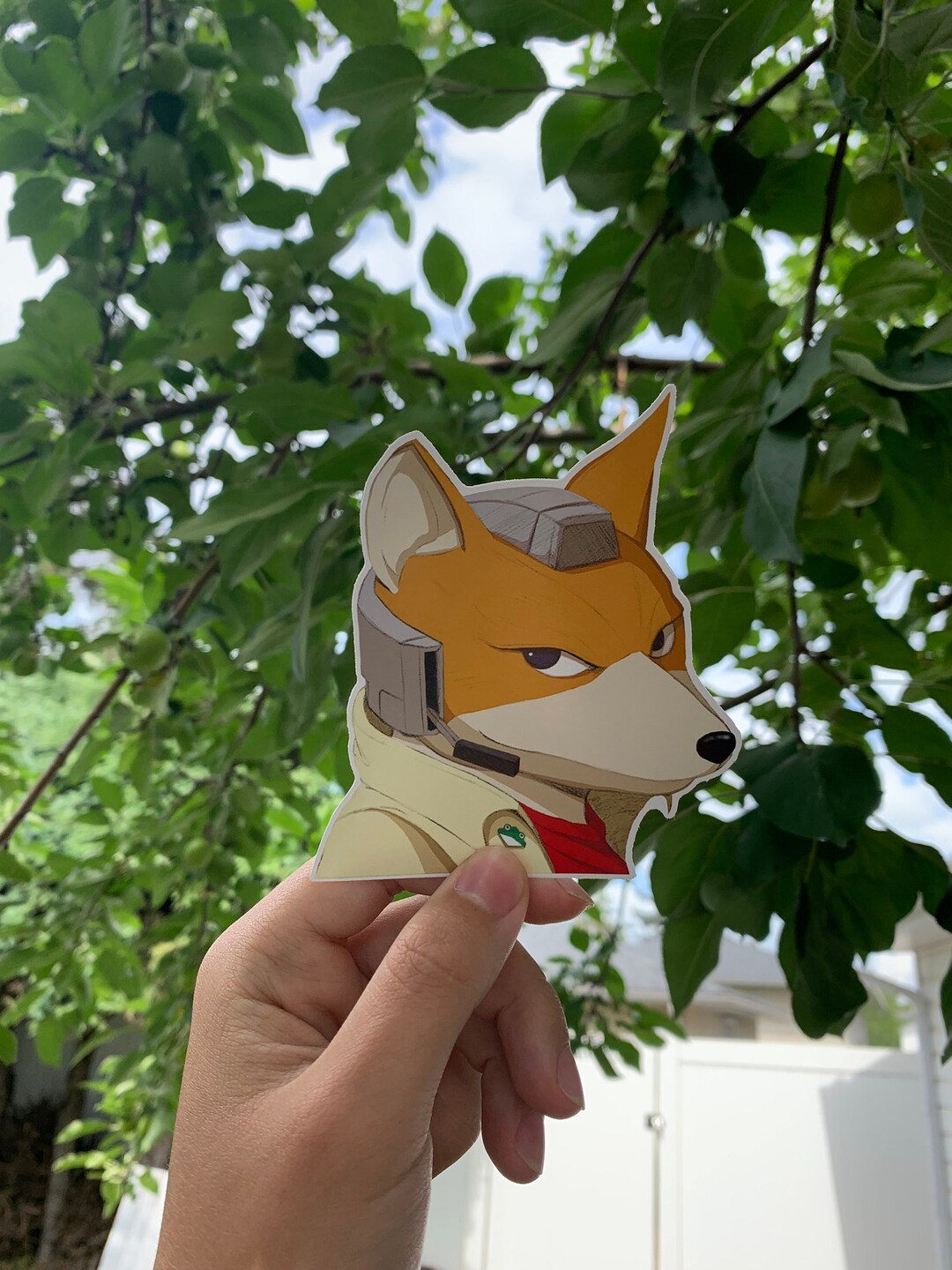 Fox Sticker | Starfox Sticker | Smash Bros Sticker | Gaming Sticker - Etsy