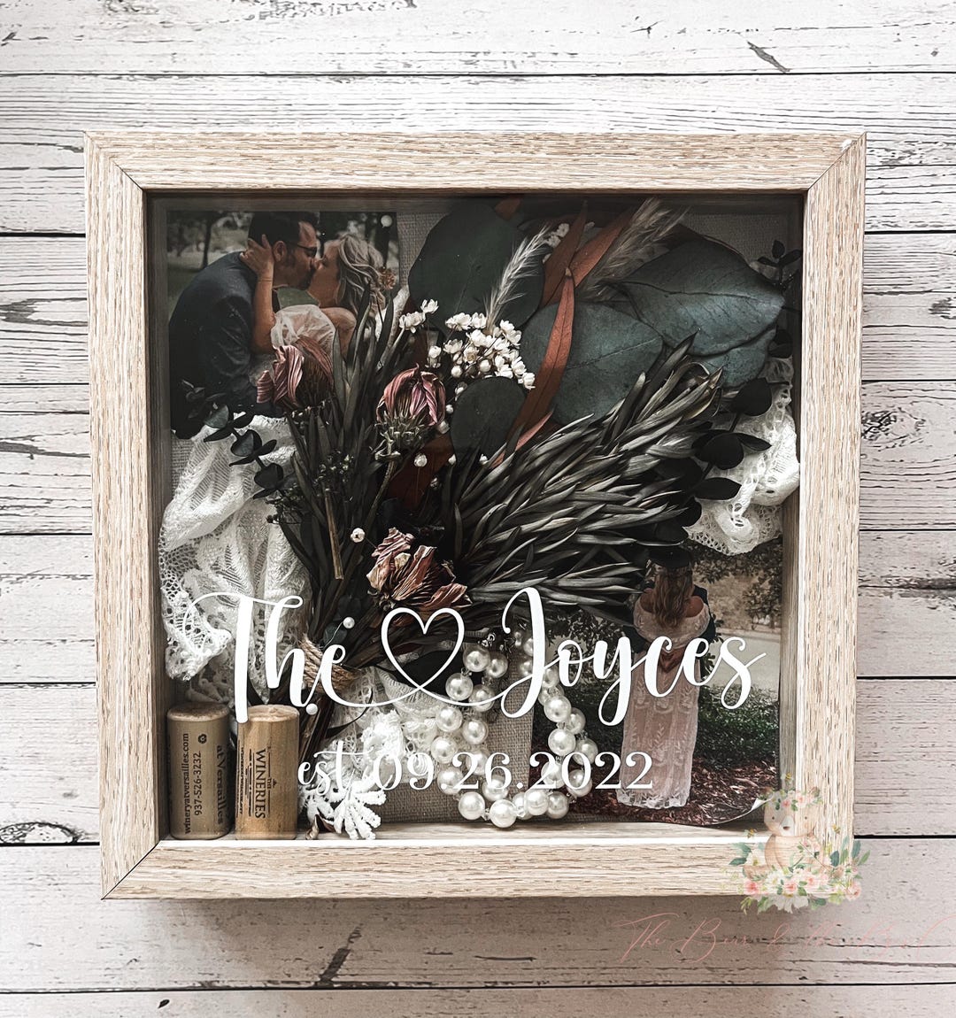 Personalized Wedding Keepsake Shadow Box for Mementos - Etsy