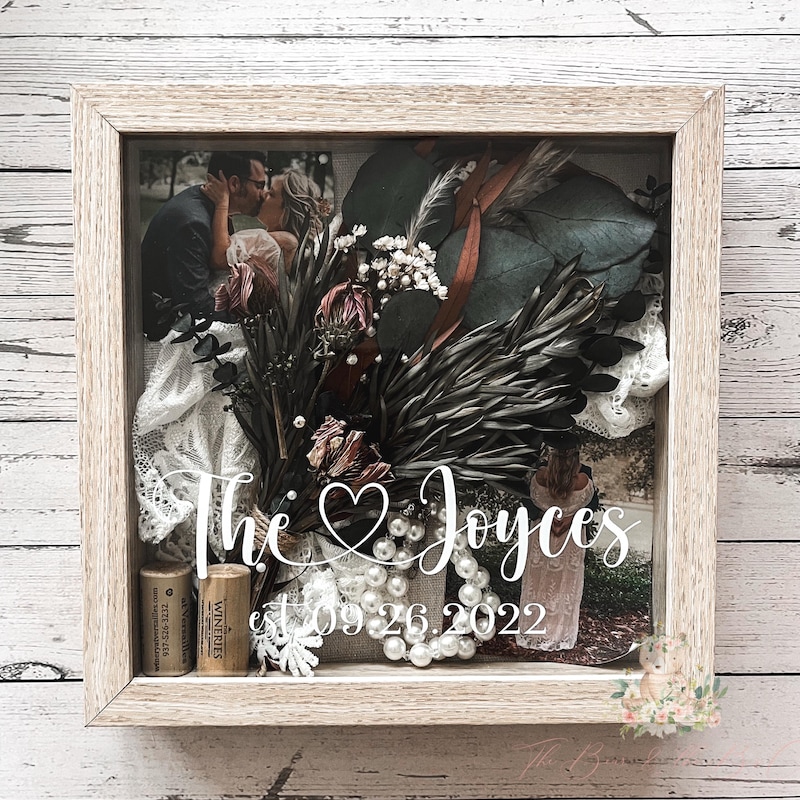Wedding Shadow Box - Etsy
