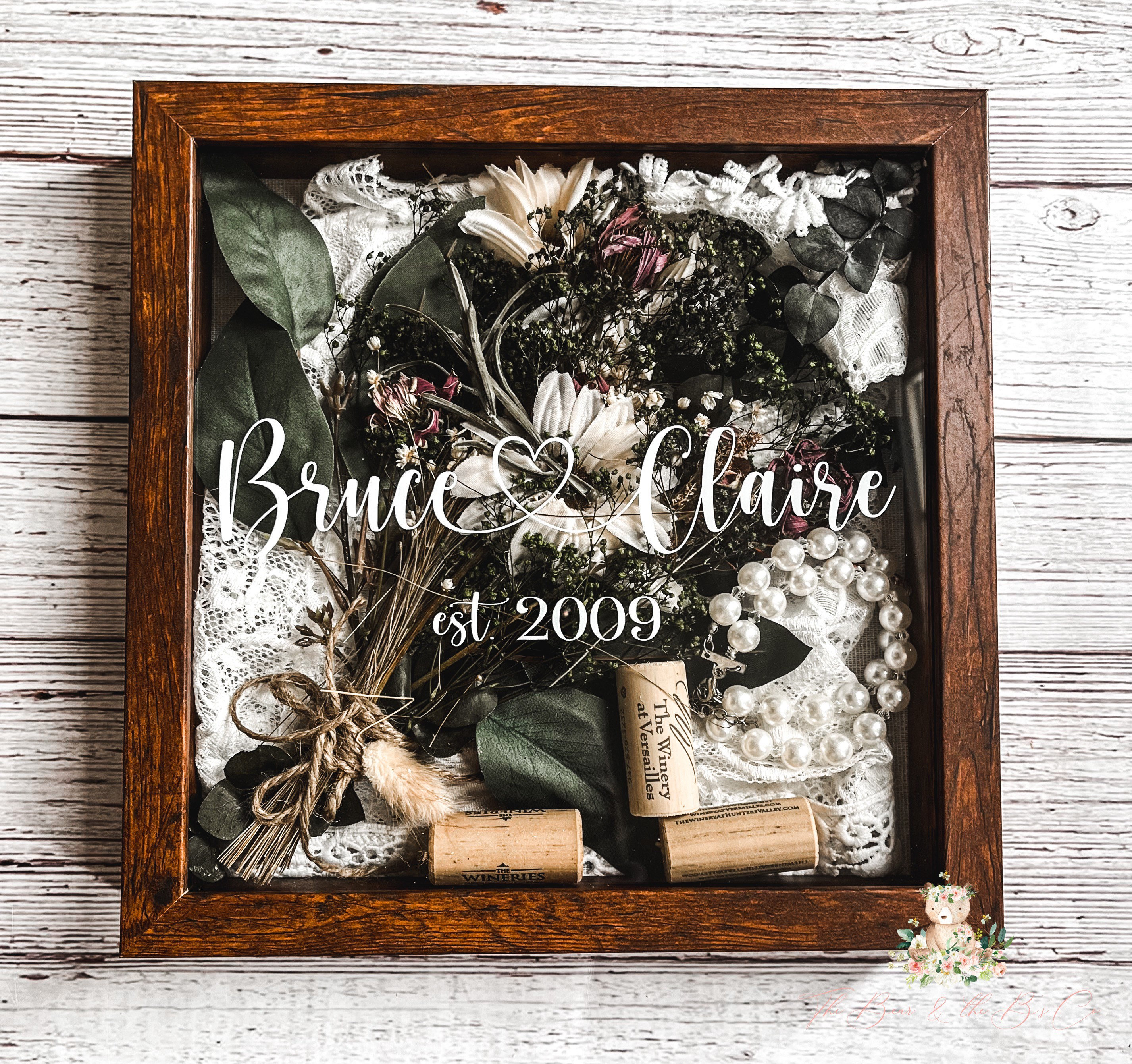 Diy Wedding Shadow Box