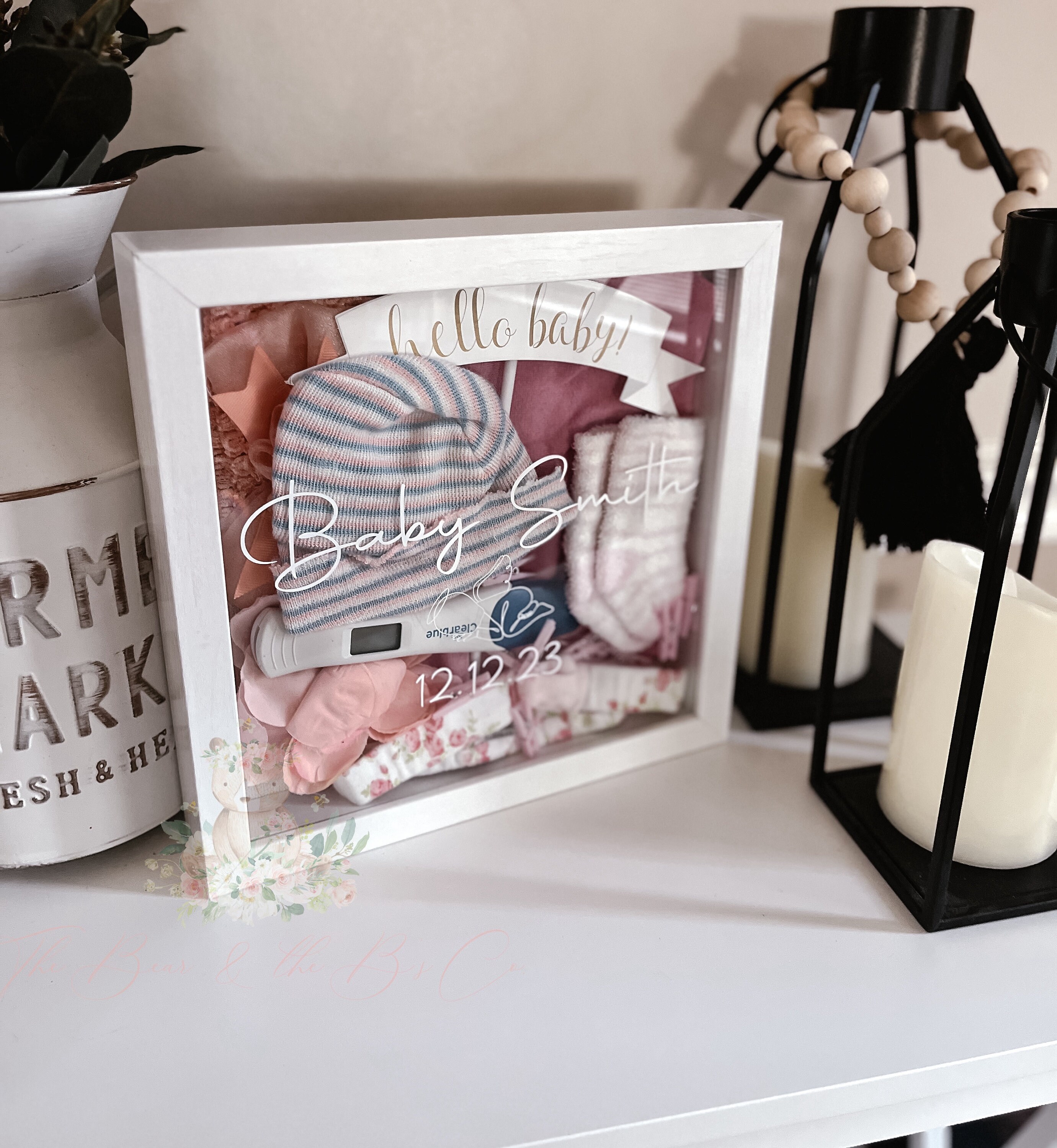 Personalized Baby Loss Memorial Keepsake Shadow Box - Etsy