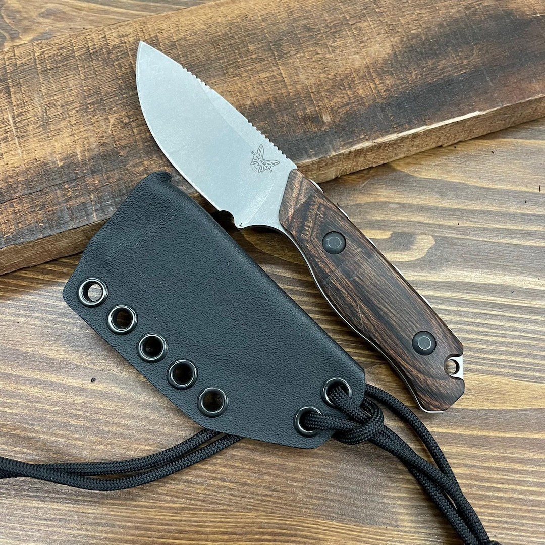 RK Custom Kydex Sheath for A Benchmade Hidden Canyon Fixed Blade Knife ...