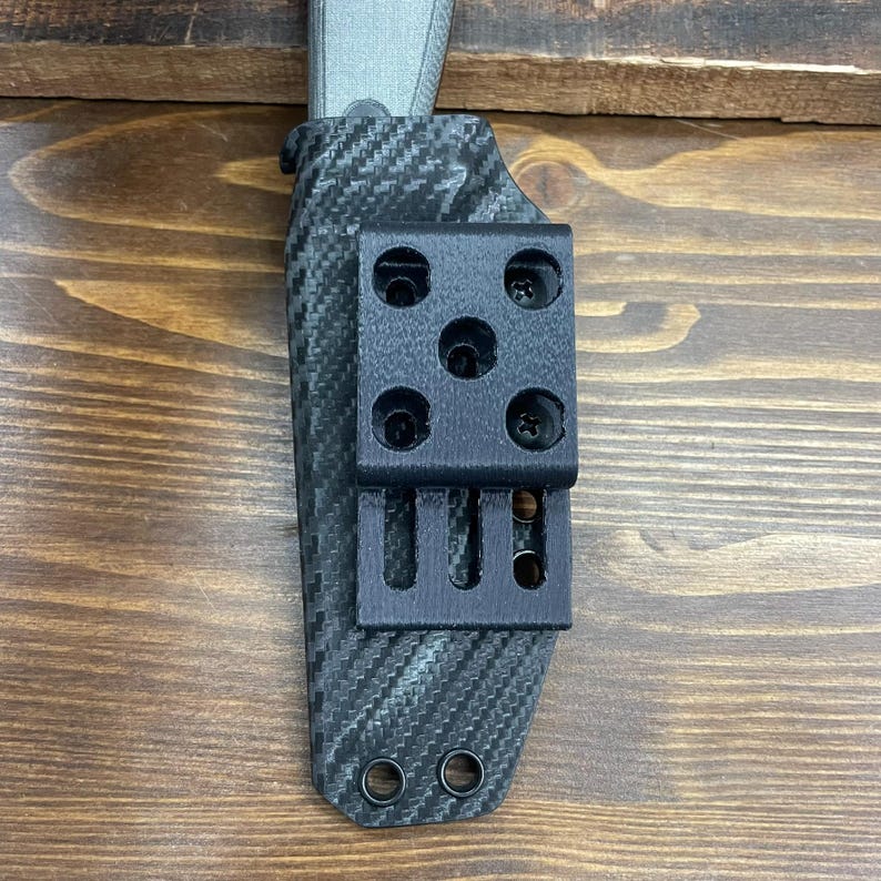 RK Custom Black Horizontal/vertical Carry Belt Loop Clip for Kydex ...