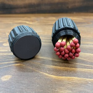 Waterproof Emergency Matches Fire Starting Kit With Black Waterproof ...