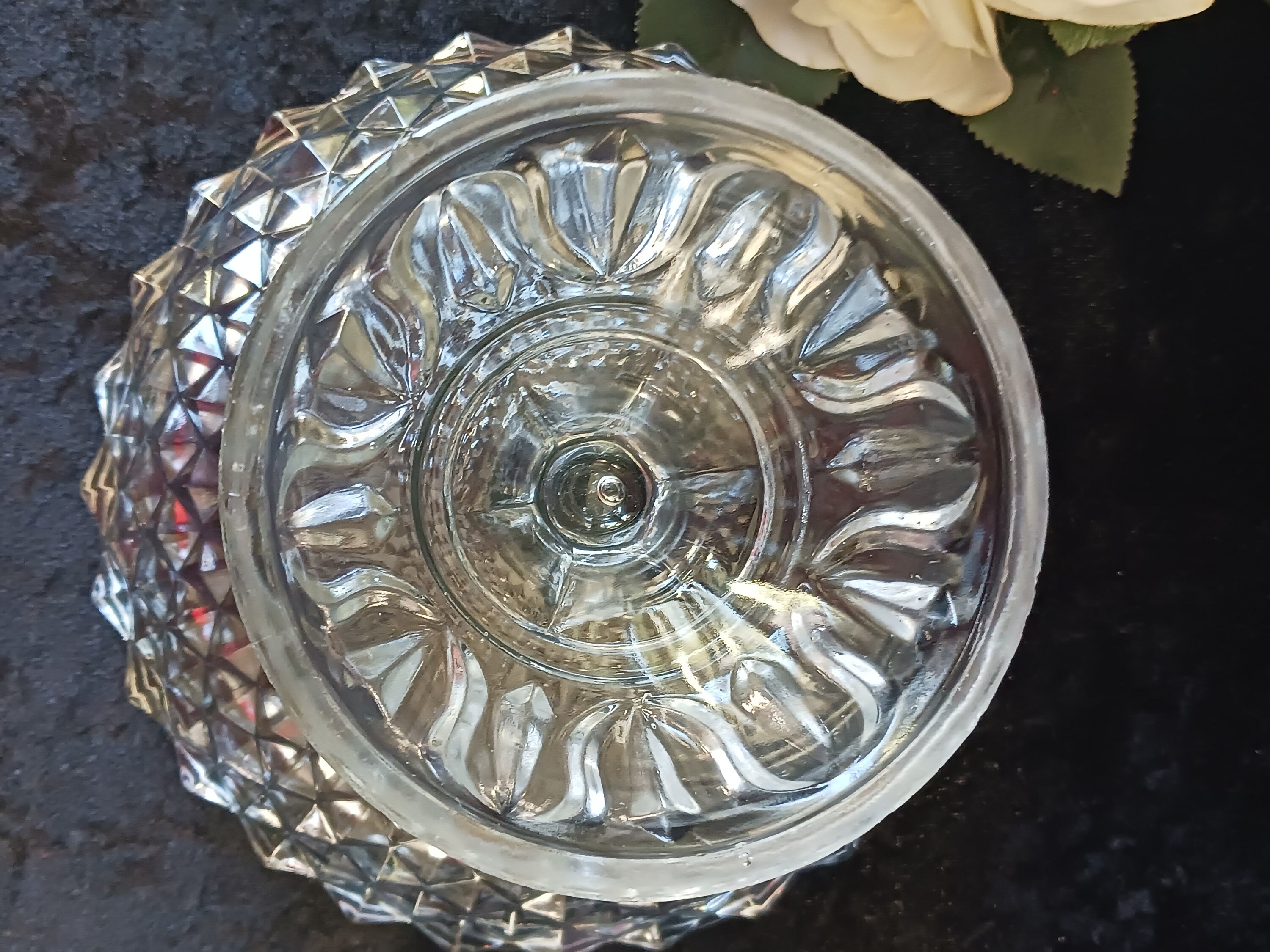 EAPG Flint Glass Hobbs Brockunier & Co. SAWTOOTH Compote 1860's - Nice ...