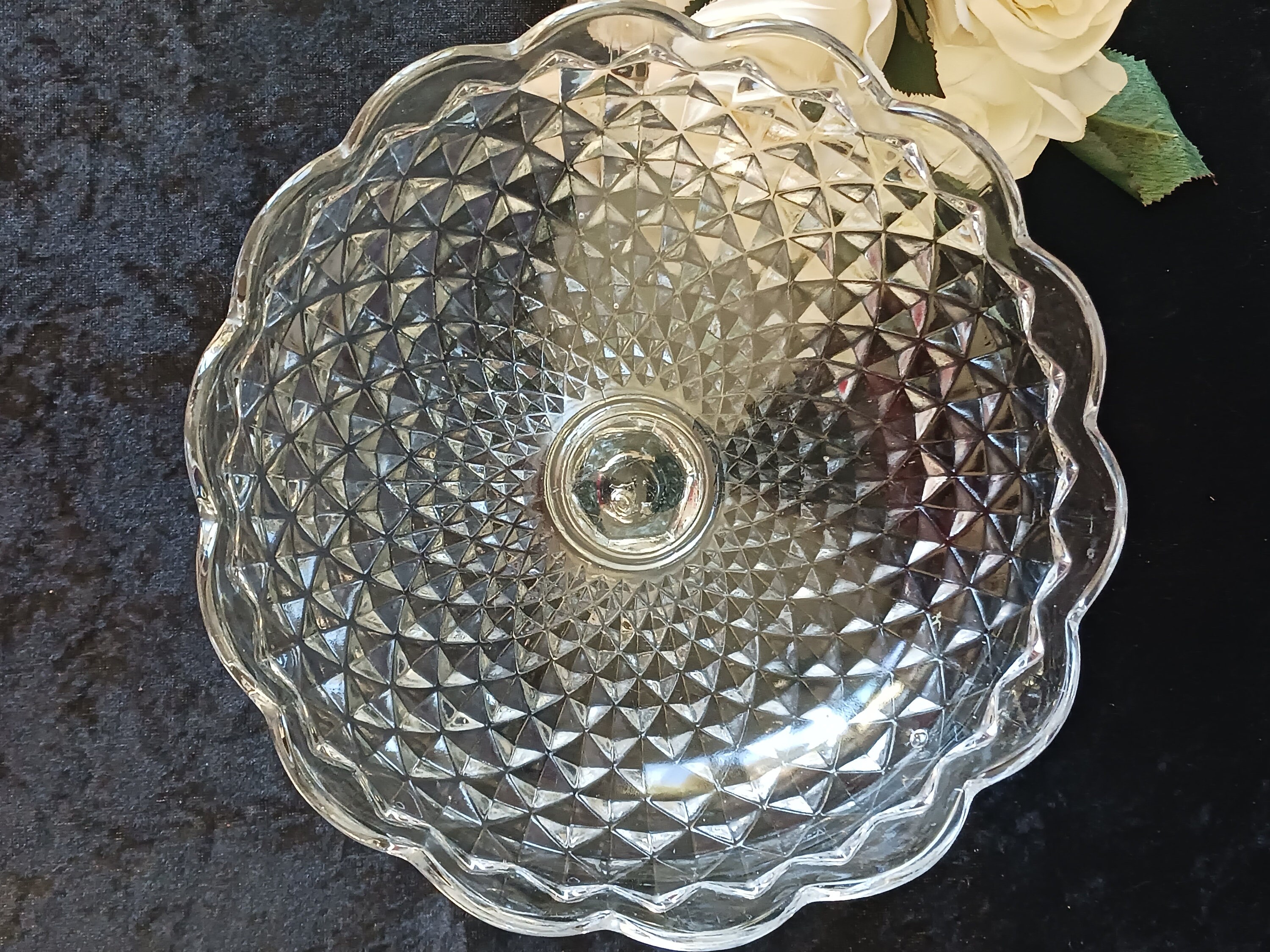 EAPG Flint Glass Hobbs Brockunier & Co. SAWTOOTH Compote 1860's - Nice ...