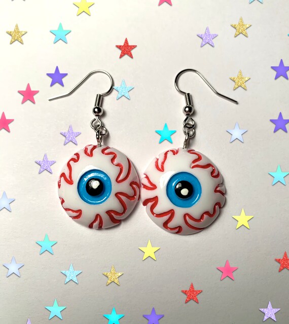 Eyeball earrings | Etsy