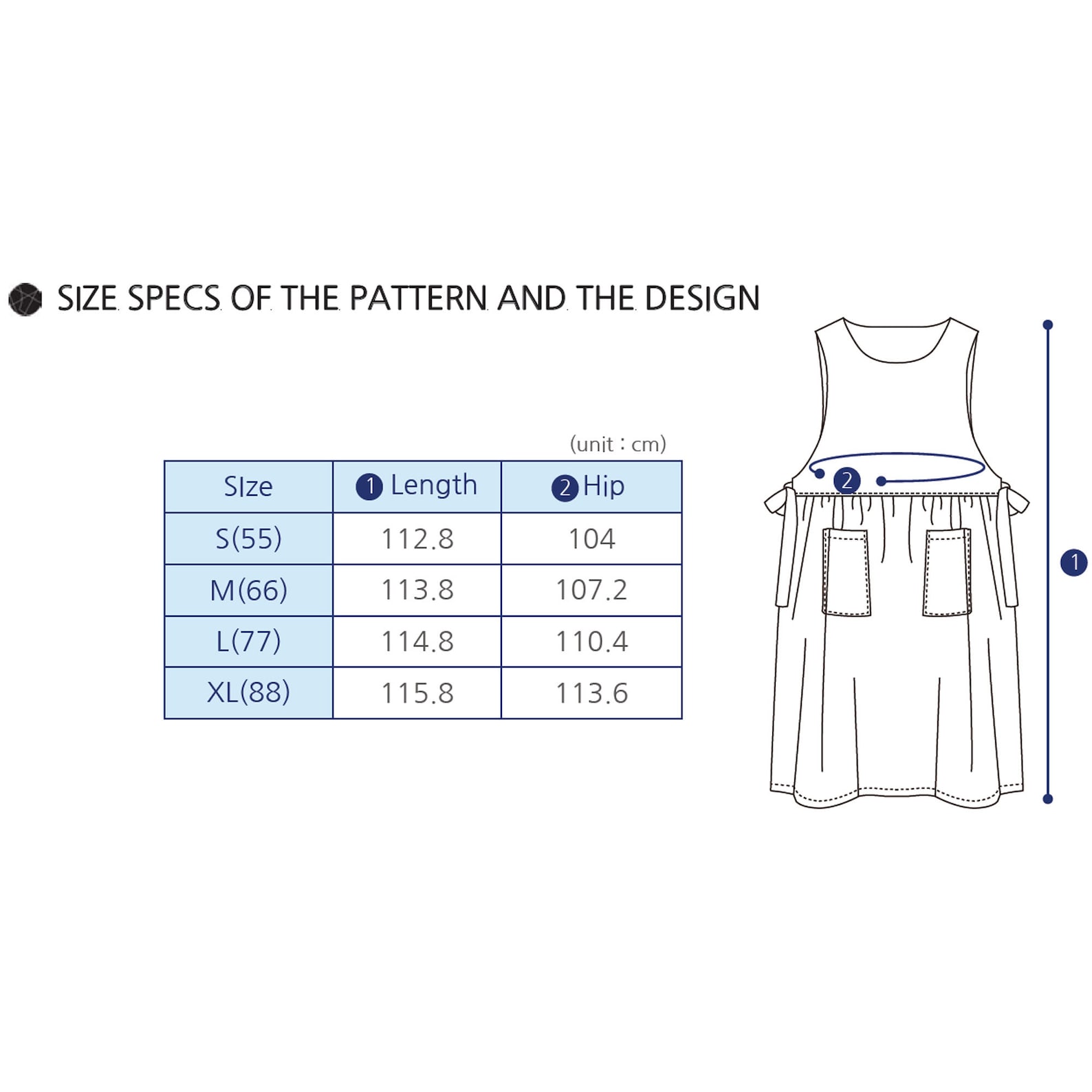 Pattern for Woman]simple Layered Woman Dress, Actual Size PDF Pattern ...