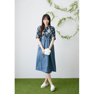 Pattern for Woman] Korea Traditional Wrap Style Dress, Hanbok, Actual ...