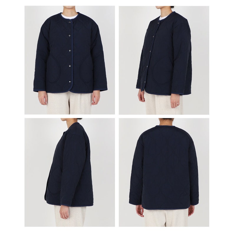 Pattern for Man & Woman]loose-fit Quilting Jumper Actual Size PDF ...