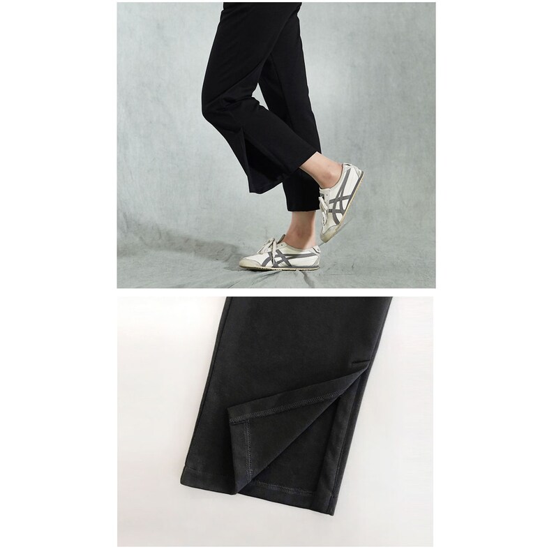 Pattern for Womanankle Slit Sweat Pants Actual Size PDF - Etsy