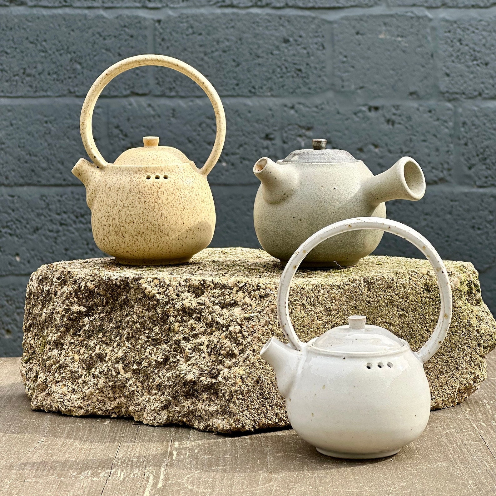 290ml Ceramic Teapot, Artisan Work, Japanese Style, Handmade, Tea Pot ...