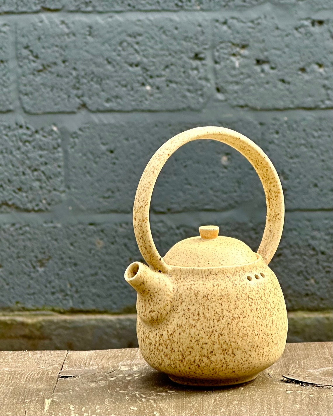 290ml Ceramic Teapot, Artisan Work, Japanese Style, Handmade, Tea Pot ...