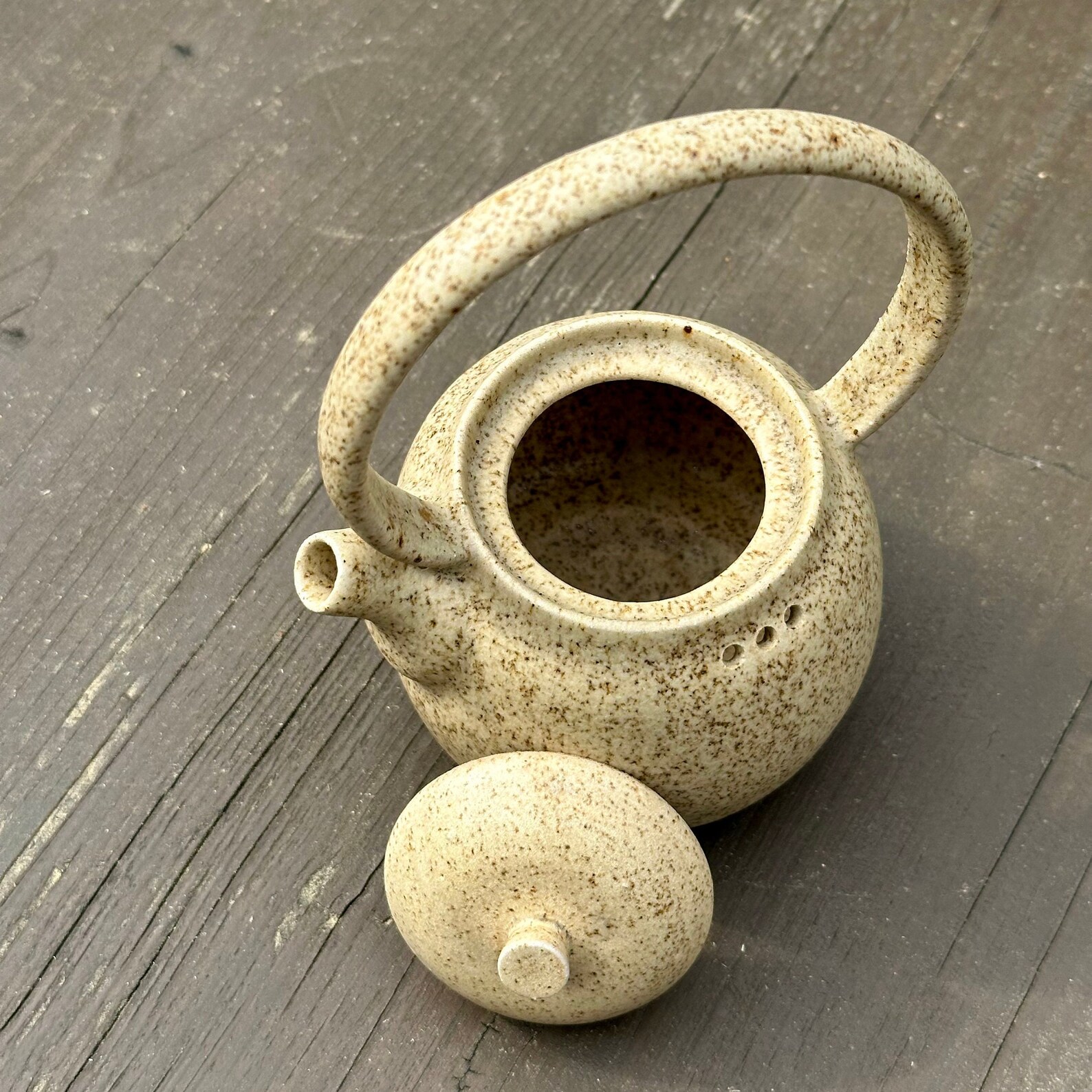 290ml Ceramic Teapot, Artisan Work, Japanese Style, Handmade, Tea Pot ...