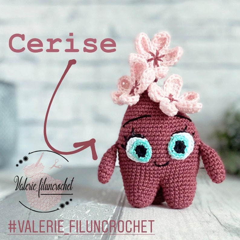 TUTORIEL CERISE, collection "Les Luminis" _ patron au crochet ...