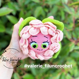 PEONY TUTORIAL, "les Calices" Collection _ Crochet Pattern / Amigurumi ...