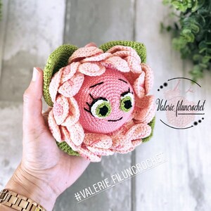 PEONY TUTORIAL, "les Calices" Collection _ Crochet Pattern / Amigurumi ...