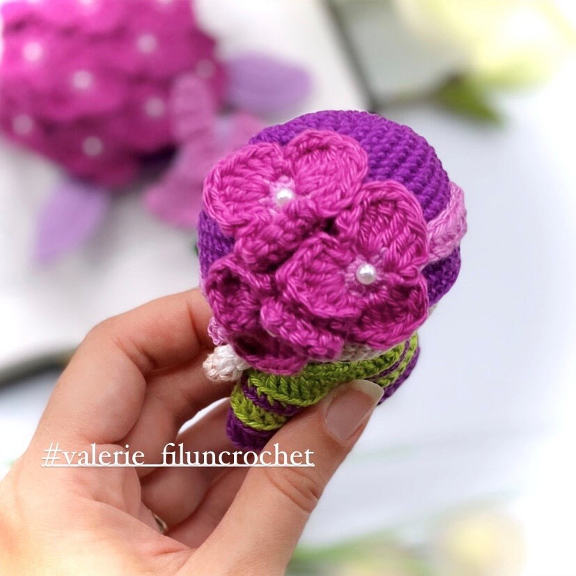 TUTORIEL FLORA HORTENSIA _ Patron personnage fleuri au crochet | Etsy ...