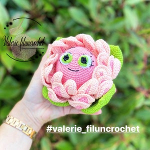 PEONY TUTORIAL, "les Calices" Collection _ Crochet Pattern / Amigurumi ...