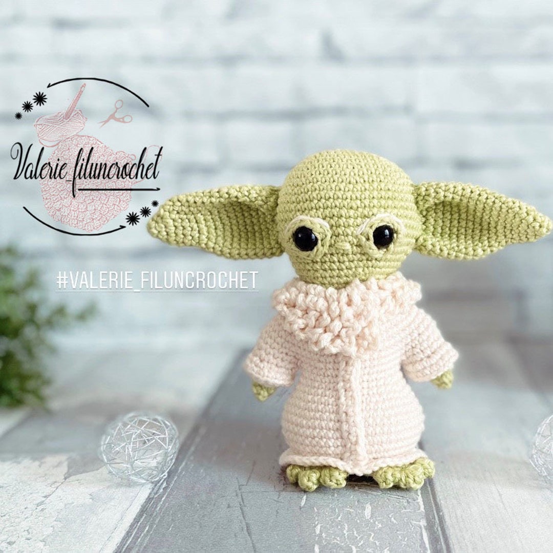 YODA TUTORIAL _ Crochet/amigurumi Pattern french - Etsy