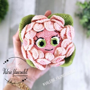 PEONY TUTORIAL, "les Calices" Collection _ Crochet Pattern / Amigurumi ...