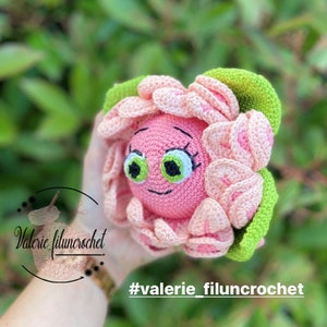 PEONY TUTORIAL, "les Calices" Collection _ Crochet Pattern / Amigurumi ...