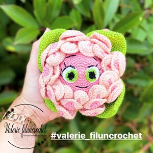 PEONY TUTORIAL, "les Calices" Collection _ Crochet Pattern / Amigurumi ...
