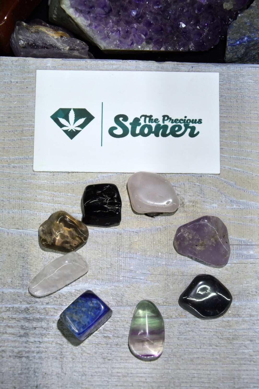 Relieve Pain Naturally With Our Crystal Kit Rose Quartz, Amethyst ...