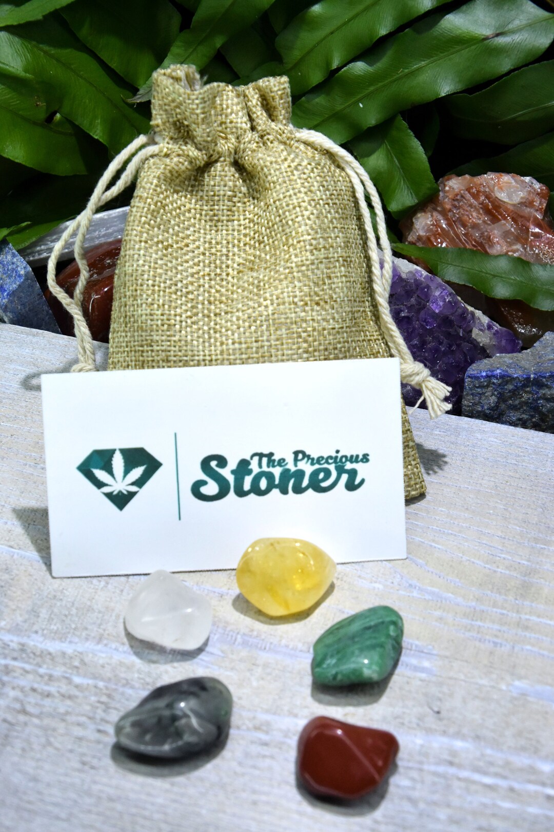 Diabetes Gemstones Kit Citrine Jade Red Jasper Emerald - Etsy