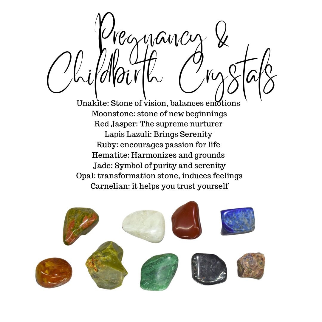 Nurture Motherhood With Our Pregnancy & Childbirth Crystal Kit ...