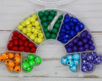 Rainbow Bead Kit - Etsy