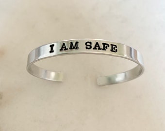 I Am Safe Bracelet - Etsy