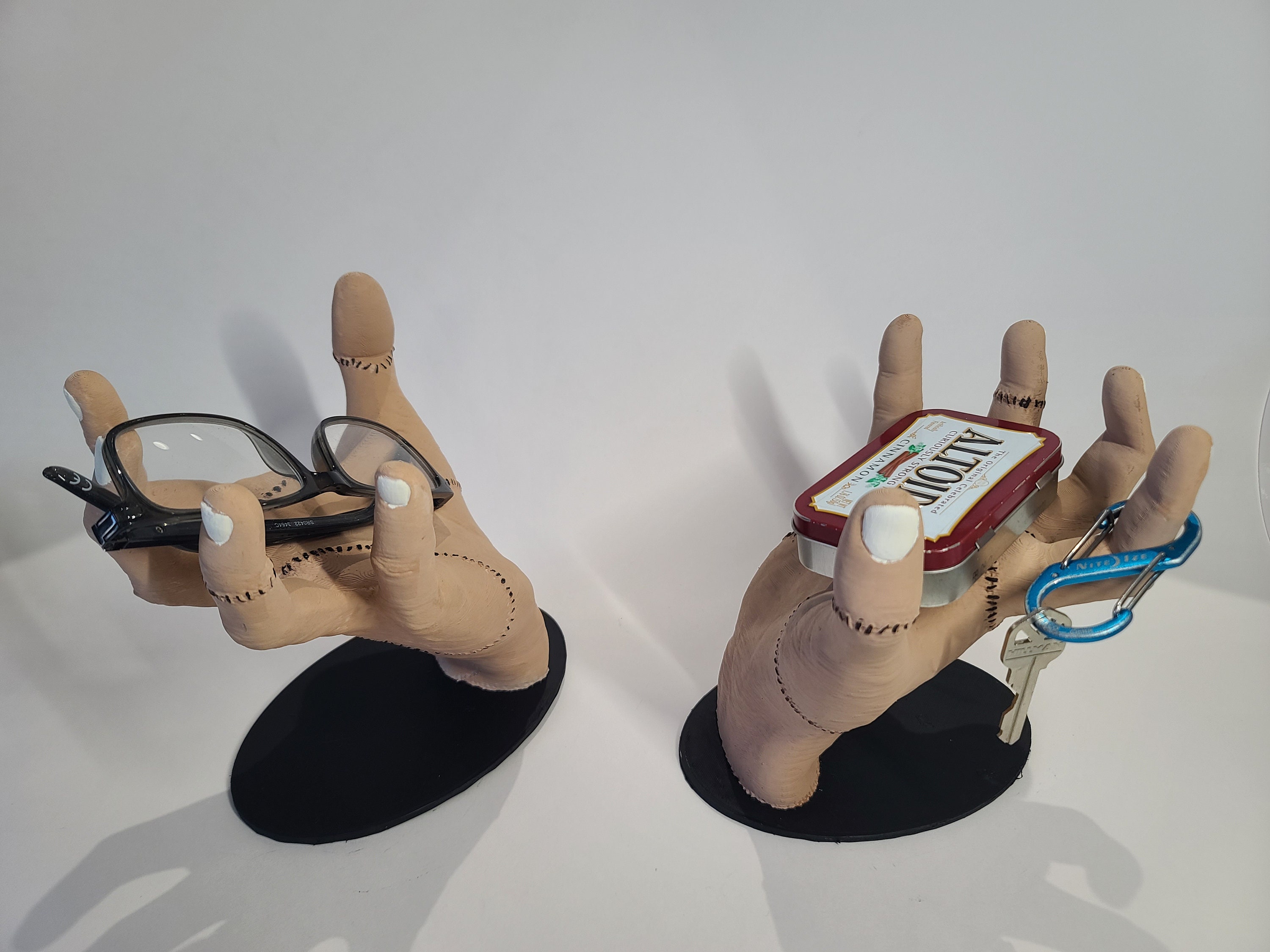 Thing Phone Stand, Life-size 3d Printed. Inspired by Wednesday. Sanded ...