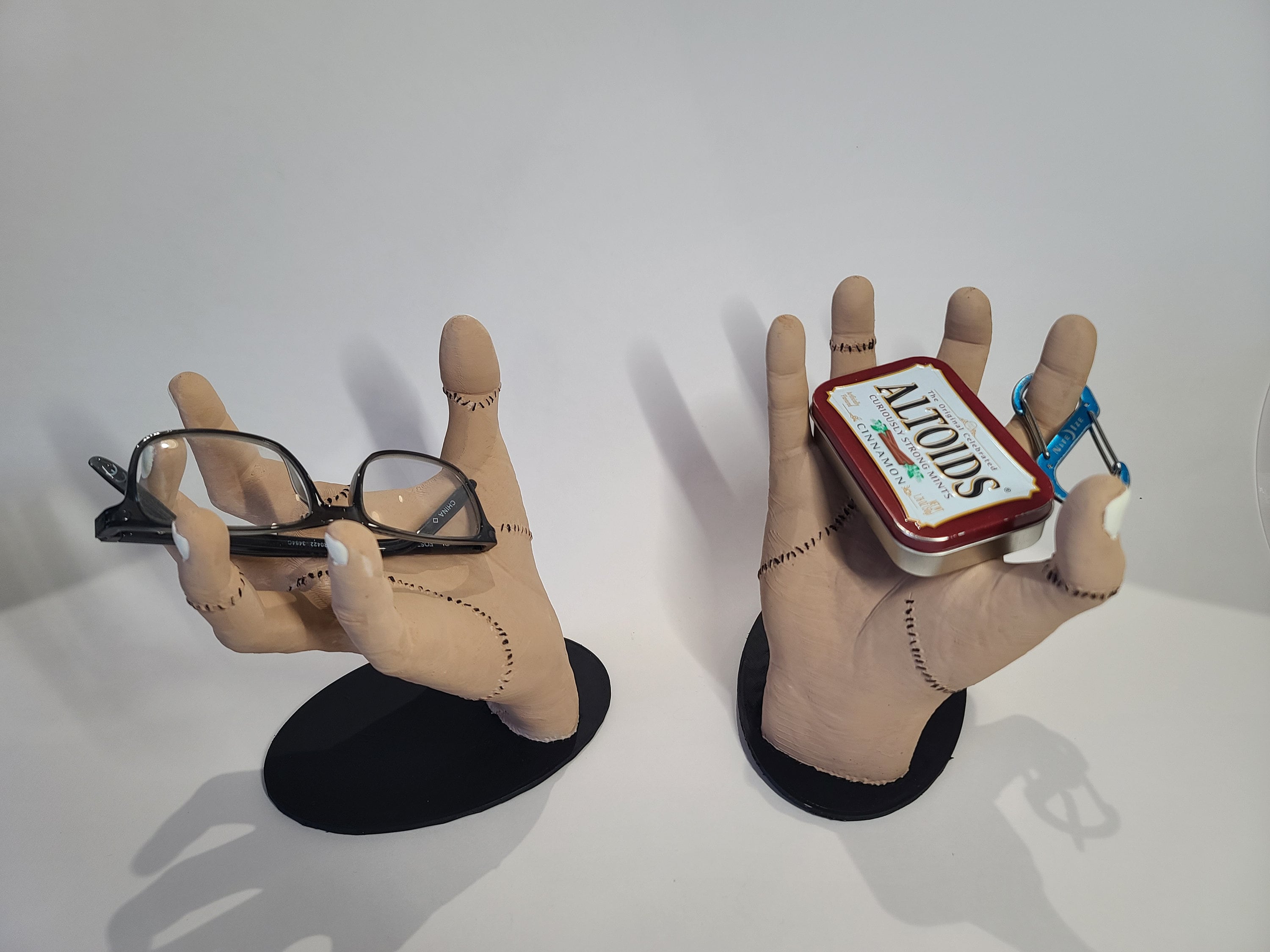 Thing Phone Stand, Life-size 3d Printed. Inspired by Wednesday. Sanded ...