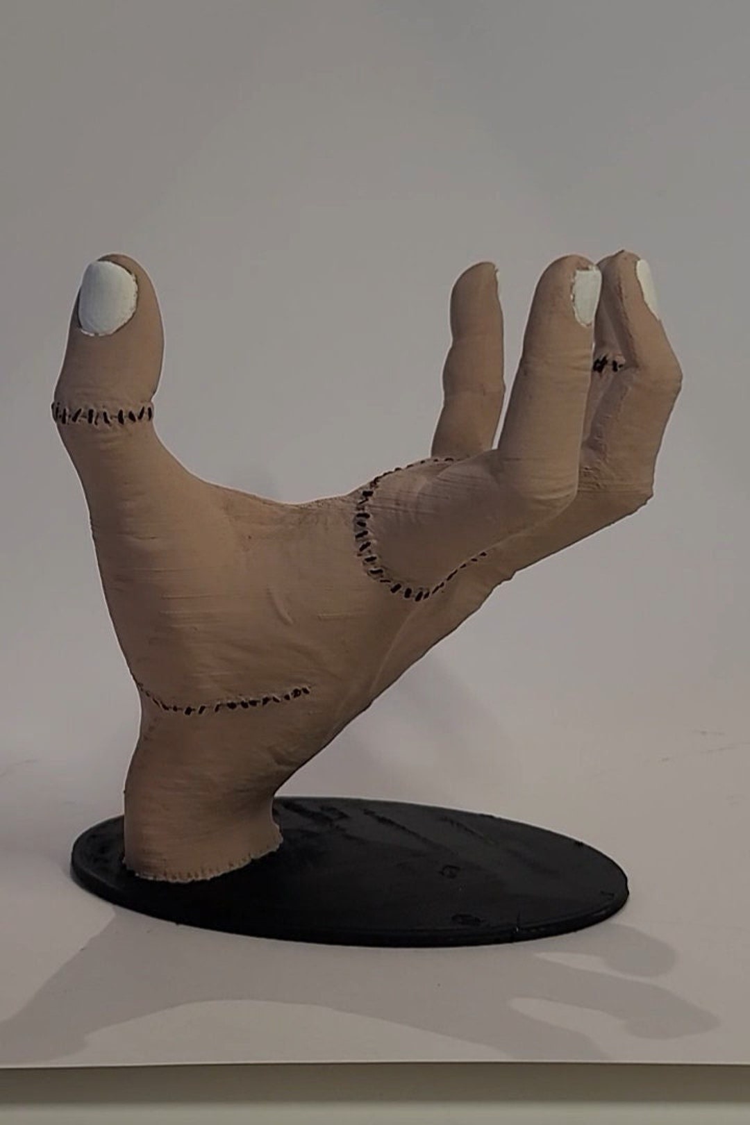 Thing Phone Stand, Life-size 3d Printed. Inspired by Wednesday. Sanded ...