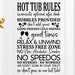 Hot Tub Rules Svg, Hot Tub SVG, Cricut, Silhouette, Digital Cut Files ...