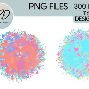 Sublimation Background Bundle | Colorful Background PNG | Digital ...