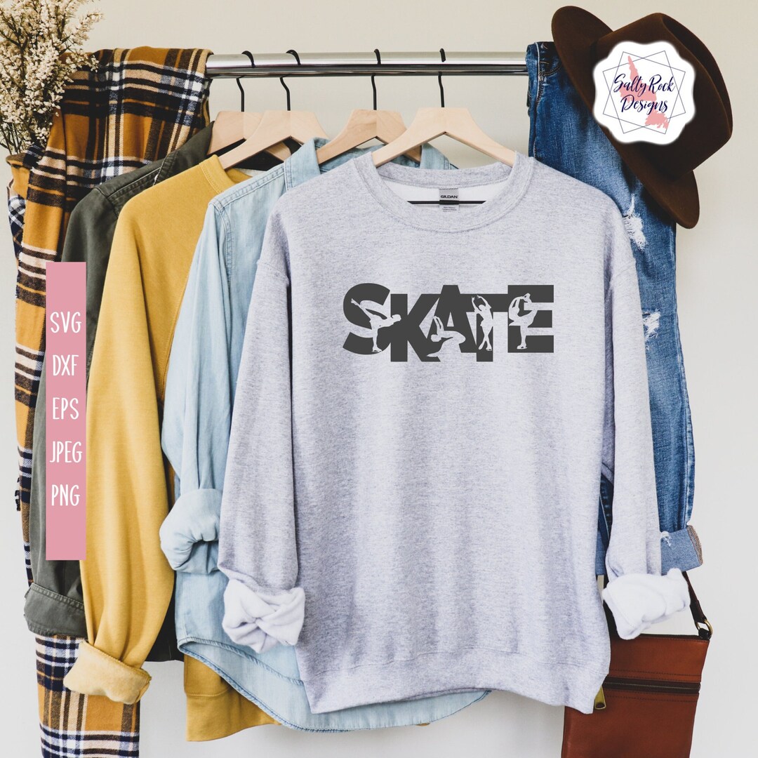 SKATE Svg, SVG Cut Files, Cricut, Figure Skating Svg, Figure Skater Svg ...