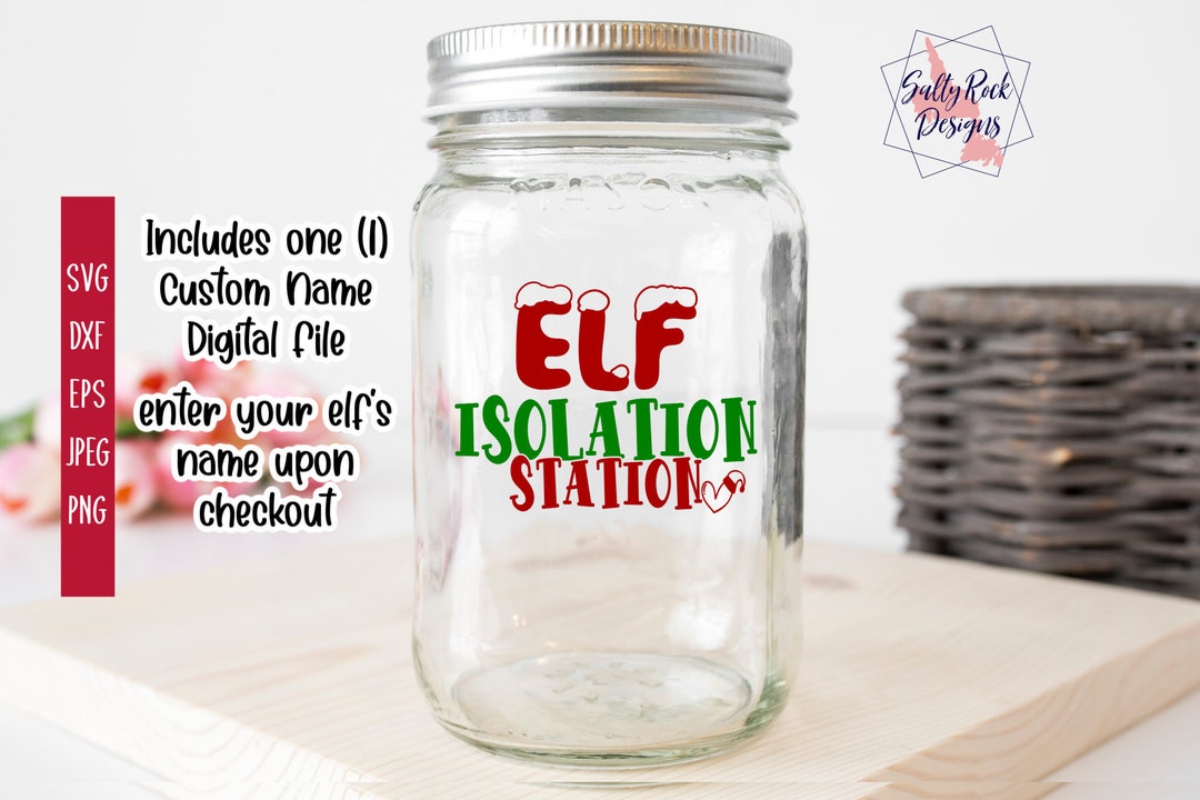 Elf Isolation Station SVG, Elf Isolation SVG, Personalized Elf Name Svg ...