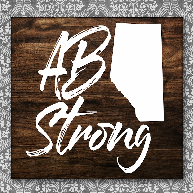 Alberta Svg Alberta Strong Svg AB Svg Alberta stencil Svg | Etsy