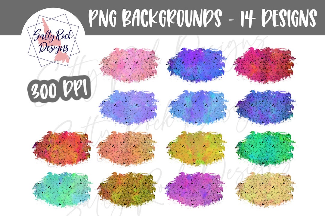 Sublimation Background Bundle Colorful Background PNG Digital ...