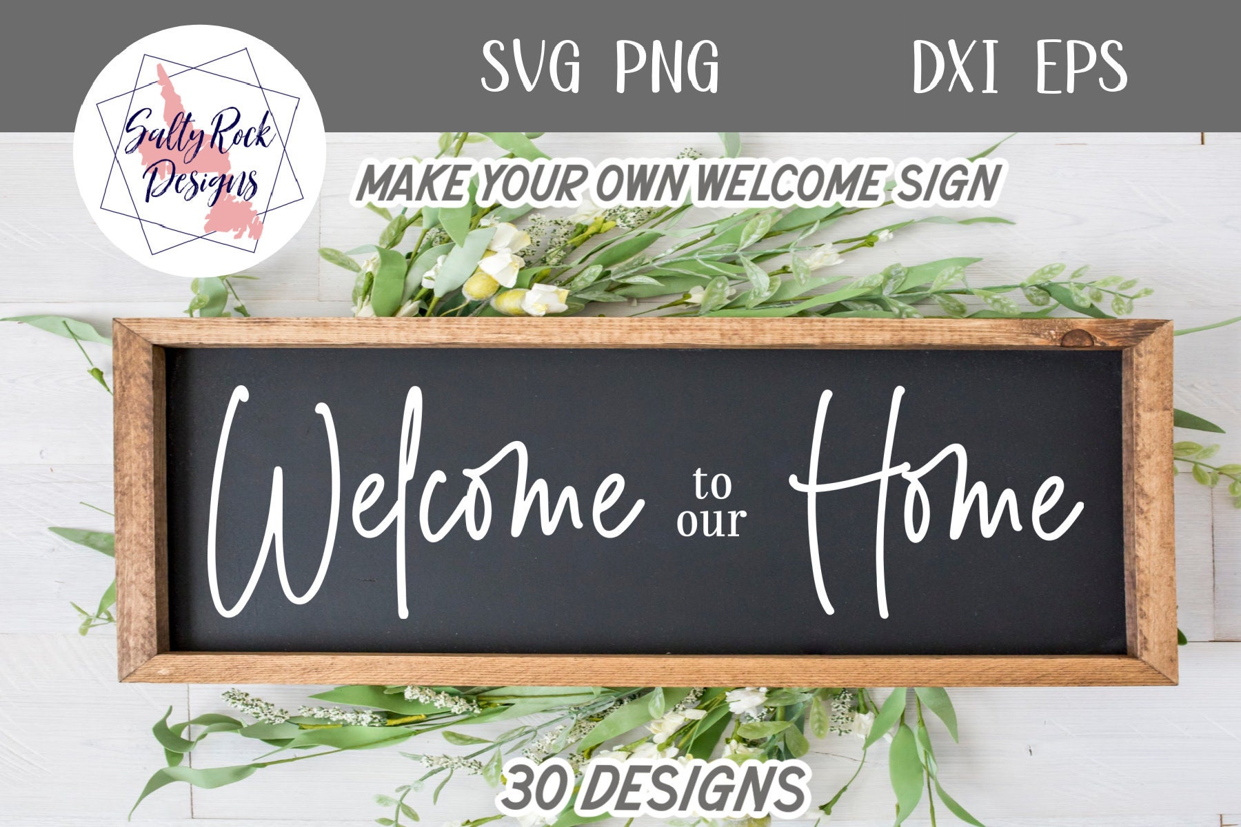 Welcome Svg Home Svg Welcome to Our Home Kit 30 Designs - Etsy