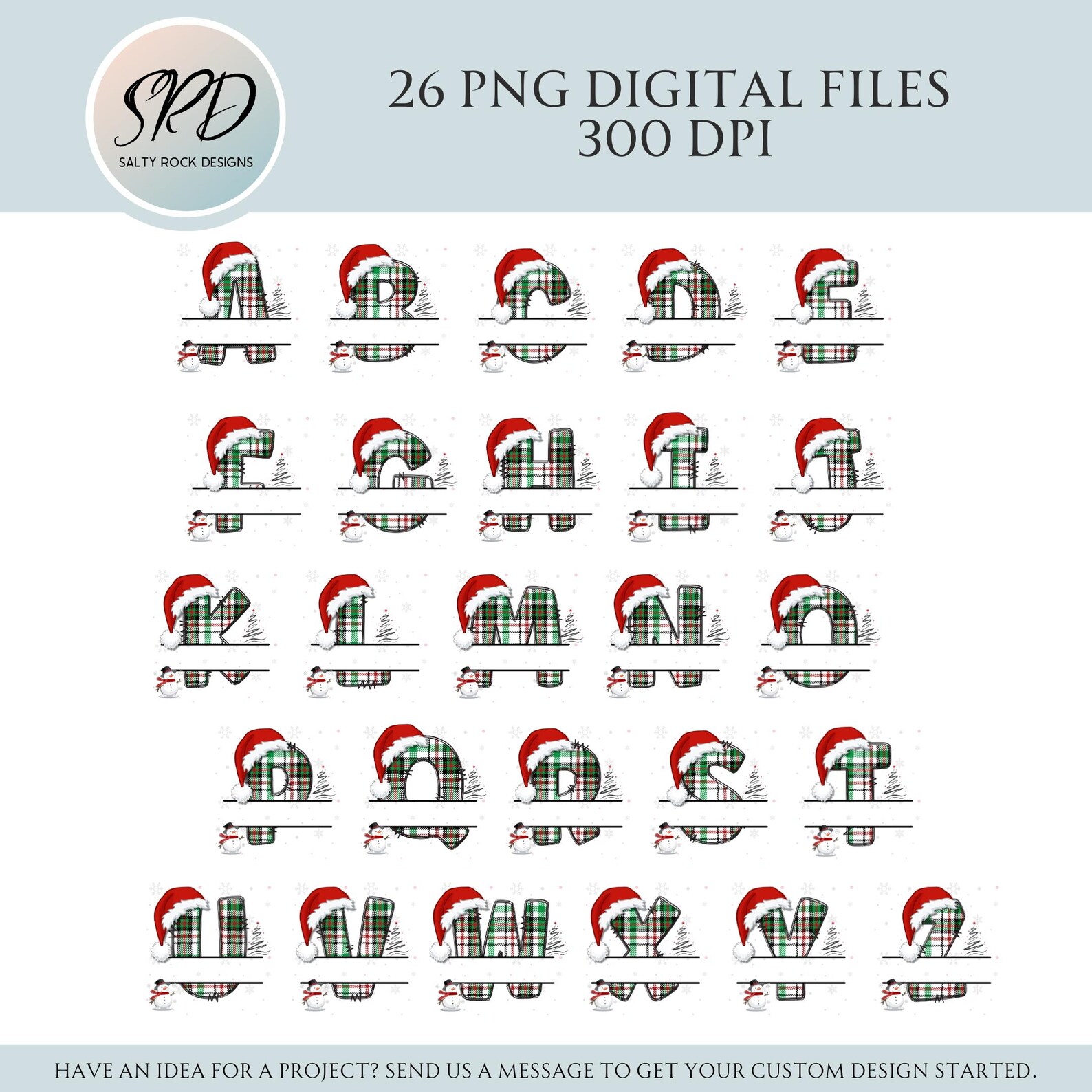 Christmas Font PNG, Snowman Clipart, Christmas Doodle Font, Christmas ...