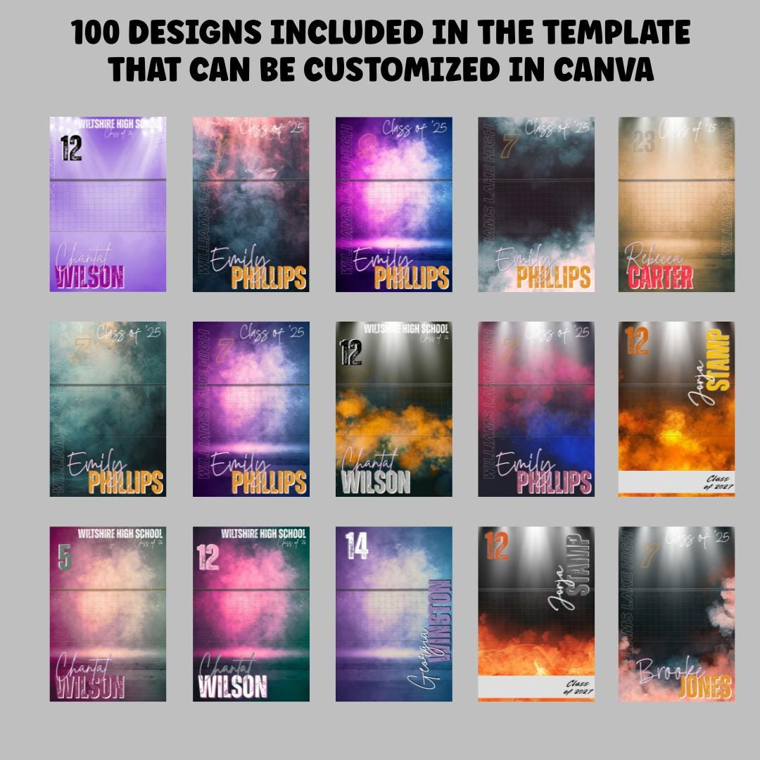 100 Editable Volleyball Canva Template Backgrounds Sports Banner Sports ...